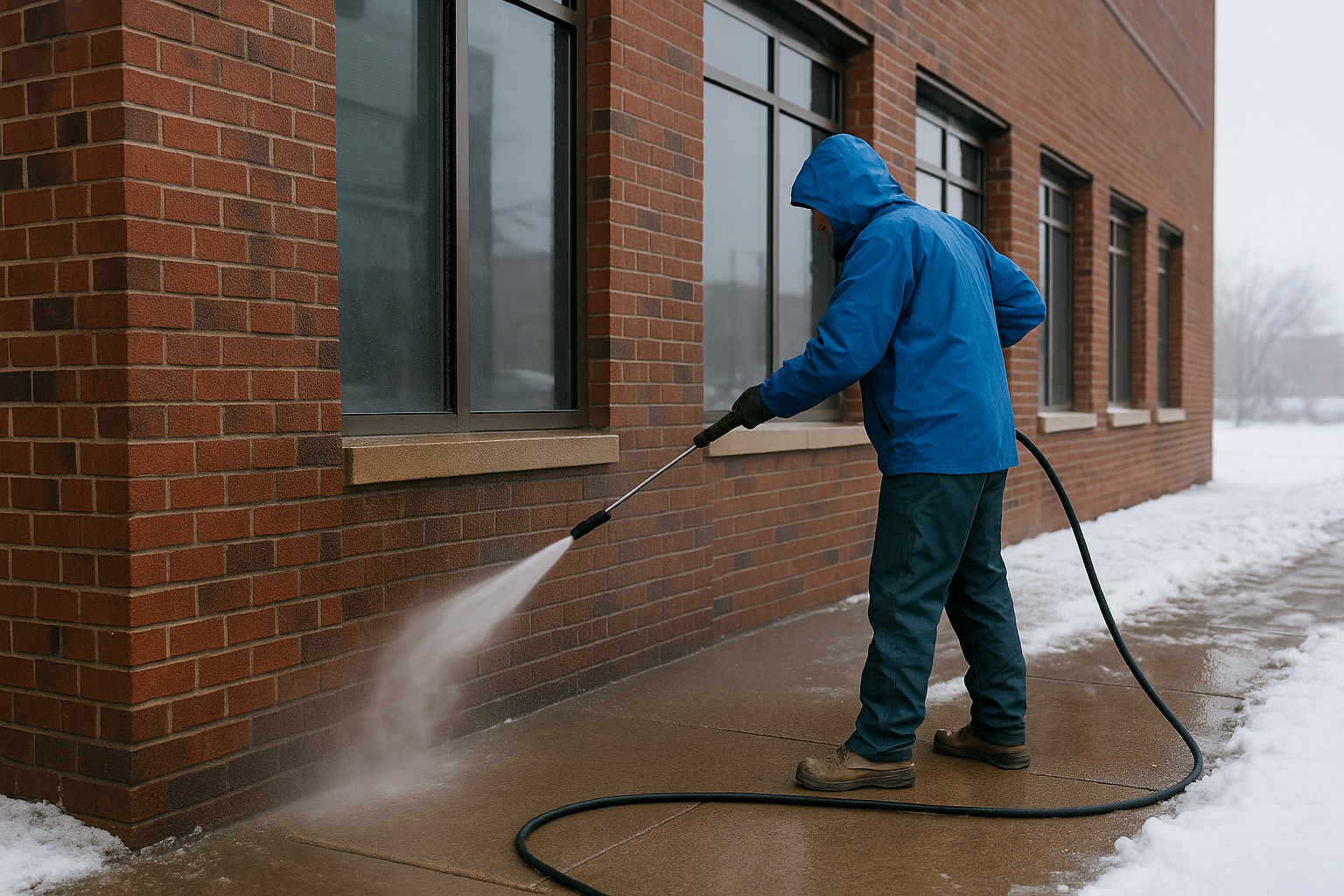 5 Winter Benefits of Power Washing Service in Minneapolis