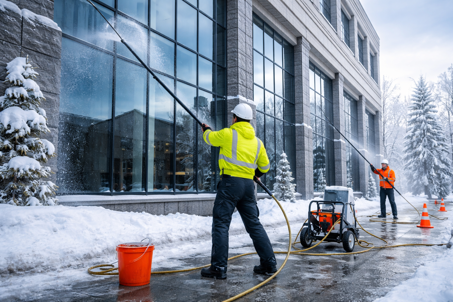 5 Reasons Winter Is Best for Professional Exterior Cleaning